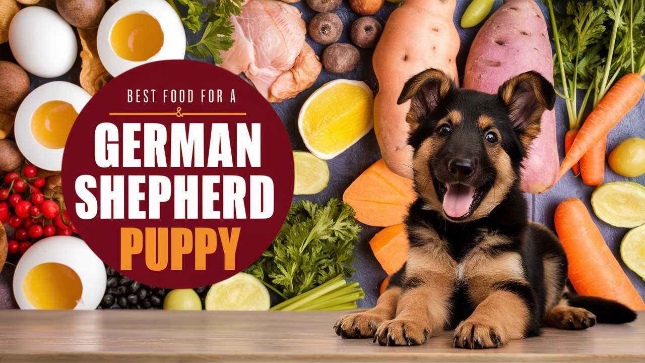 Best Food for a German Shepherd Puppy - The Pet Supply Guy